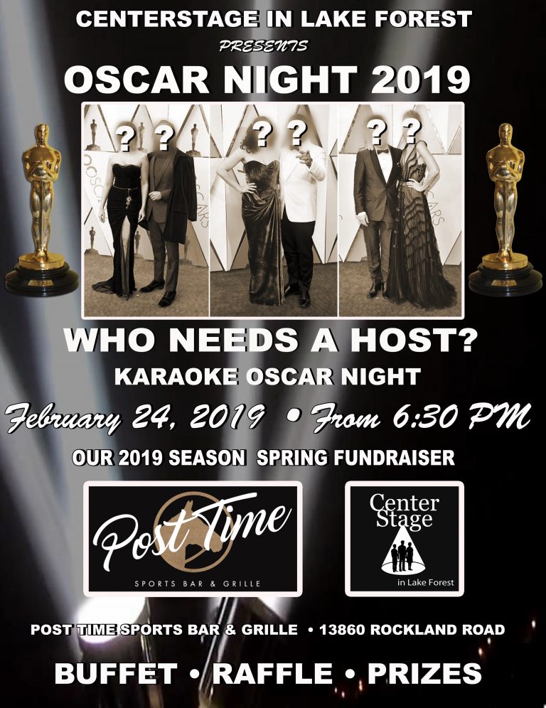 It’s Our 2nd Annual Spring Fundraiser…Oscar Night 2019 ...